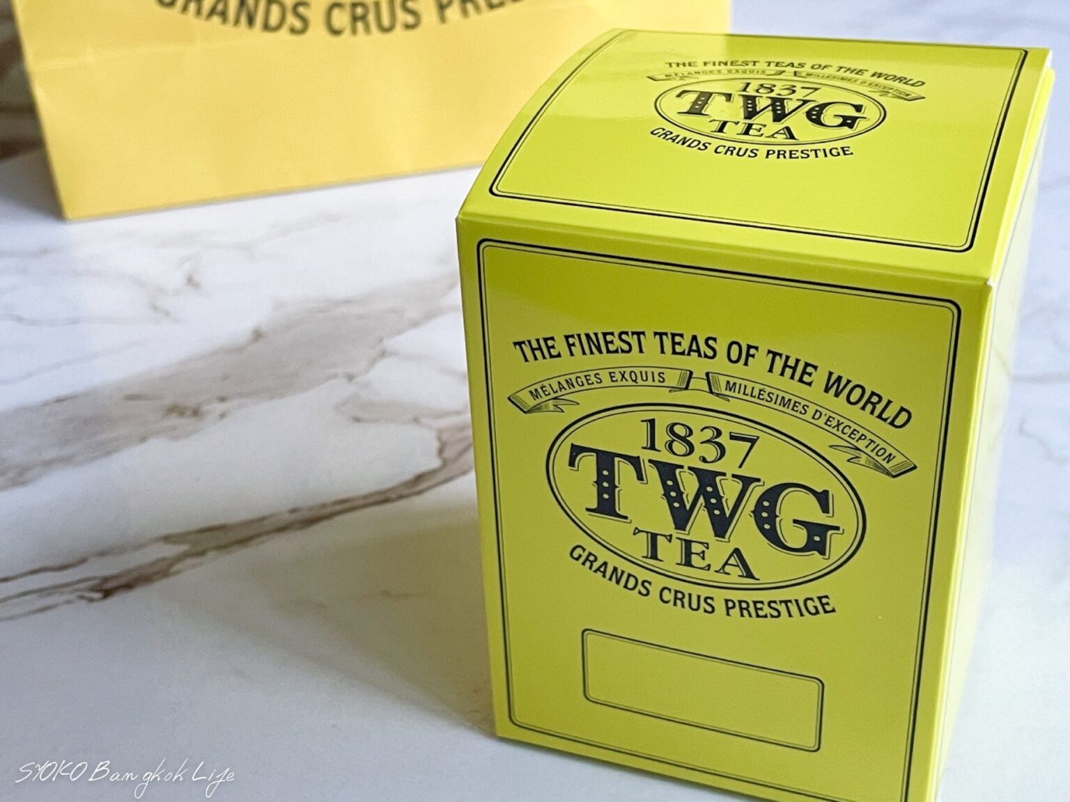 [タイ版パッケージ]大切なあの子のおめでたいギフトに取り入れたいTWGのスペシャルティー | SYOKO Bangkok Life | バンコク在住日本人モデルが魅了されたタイ