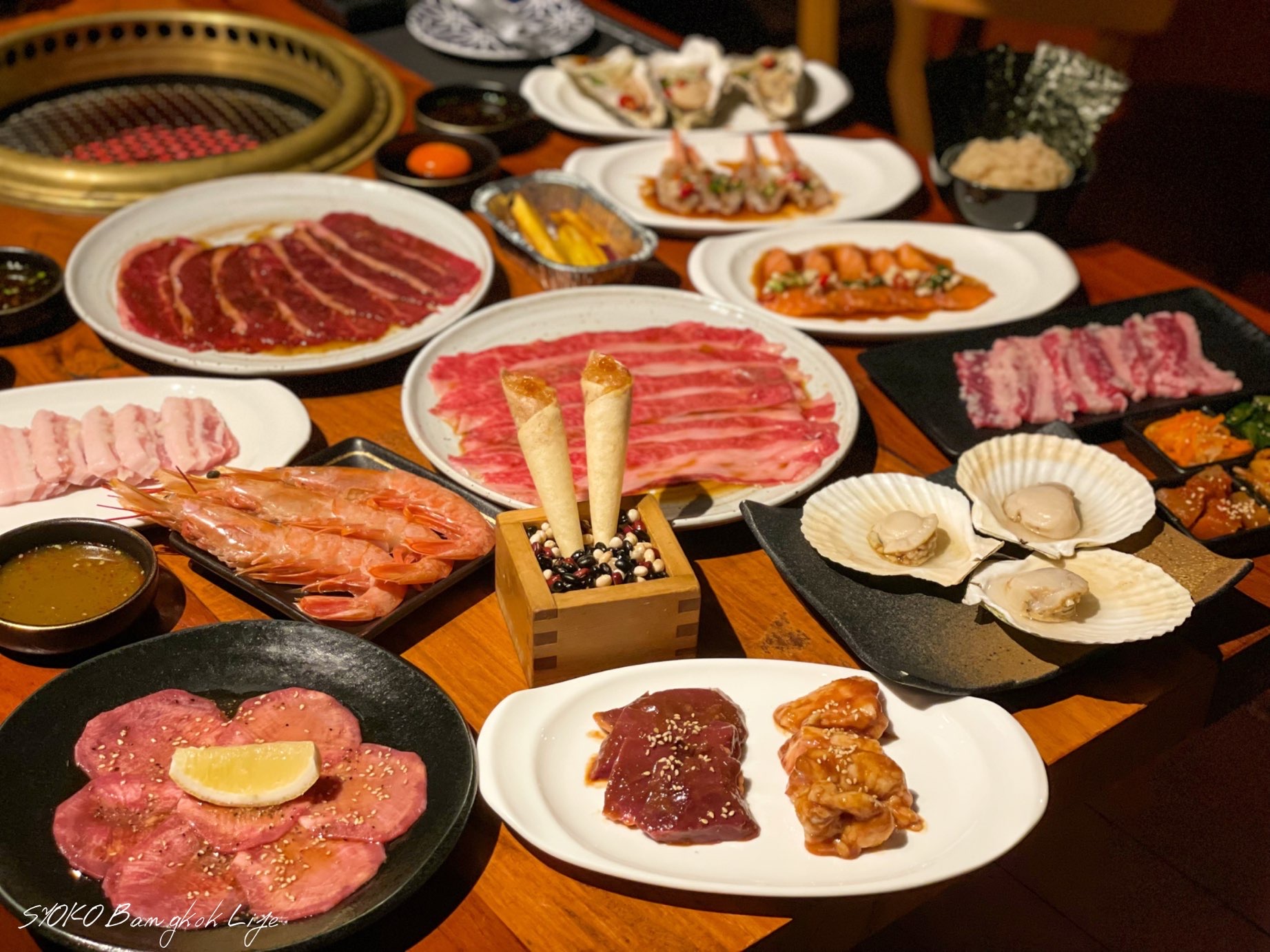 900バーツで食べ放題の和牛コースの内容が凄すぎてヘビロテ確定！[てっぺん焼肉 (Teppen Yakiniku)] | SYOKO ...